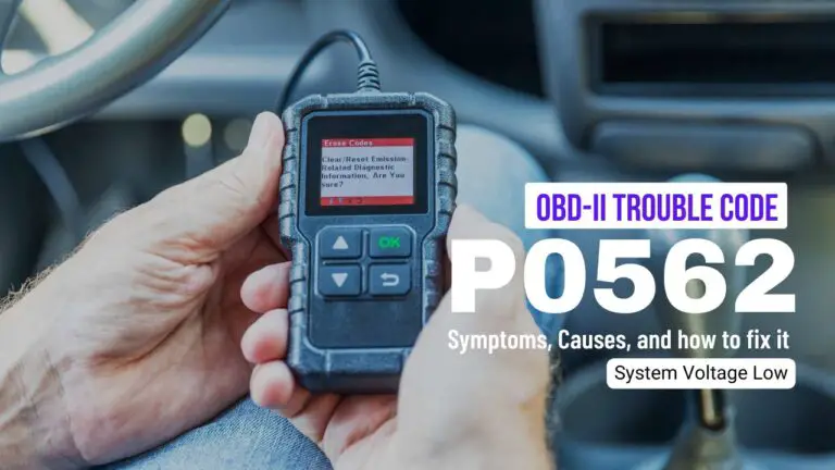 P0562 Code: System Voltage Low