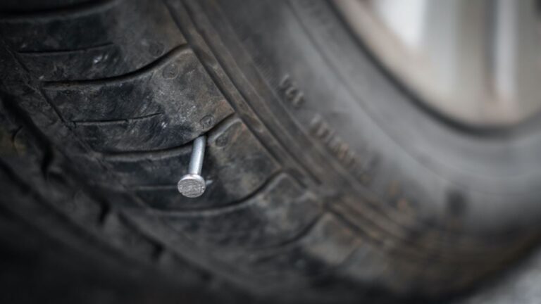 Got A Nail In Your Car’s Tire? Here’s What To Do