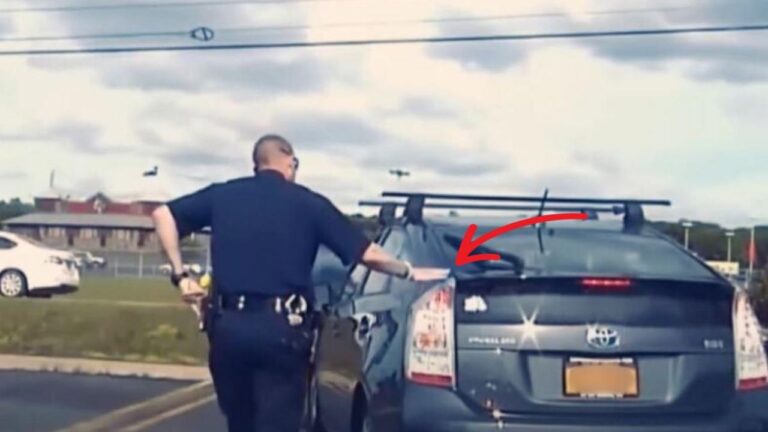 Why Do Police Touch The Back Of Your Car When They Pull You Over?